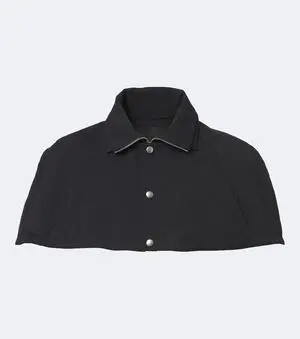 Prada Re-nylon Cropped Cape - Black