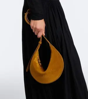JOSEPH Suede Shoulder Bag - Brown