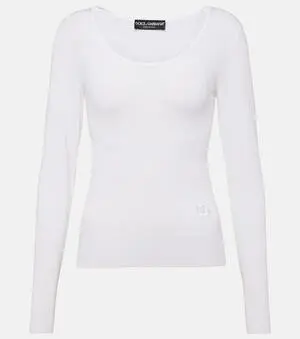 Dolce & Gabbana Silk-blend Sweater