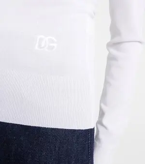 Dolce & Gabbana Silk-blend Sweater
