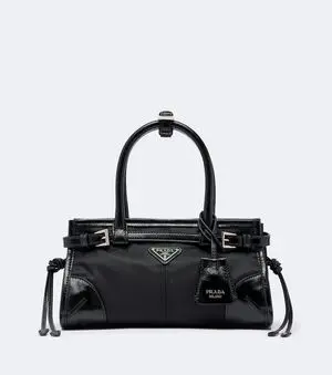 Prada Re-nylon Top-handle Bag - Black