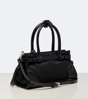 Prada Bonnie Re-nylon Top-handle Bag - Black