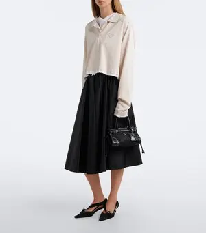 Prada Bonnie Re-nylon Top-handle Bag - Black
