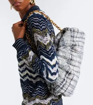 Missoni Large Knitted Clutch