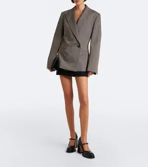 SOULIERS MARTINEZ Casilda Leather Platform Mary Jane Pumps