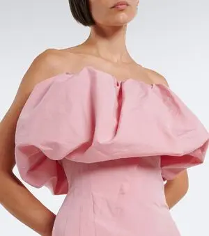 Magda Butrym Cotton And Silk Corset Dress