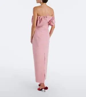Magda Butrym Cotton And Silk Corset Dress