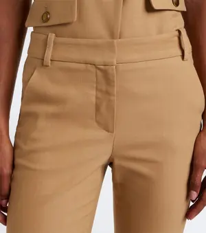 Veronica Beard Corbette Twill Flared Pants