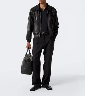 John Lobb Kingston Ii Leather Slip-on Shoes