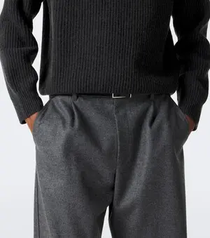 Le Kasha Ribbed-knit Cashmere Sweater