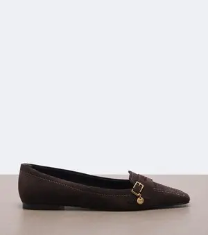 TOD'S Suede Ballet Flats