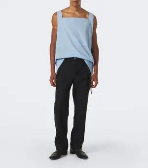 Prada Printed Cotton Top