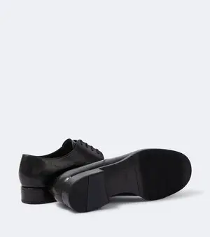 Prada Leather Derby Shoes