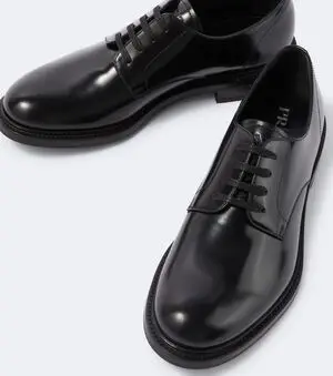 Prada Leather Derby Shoes