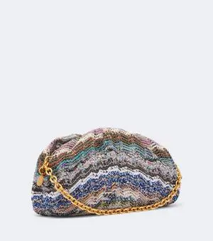 Missoni Wave Large Knitted Clutch