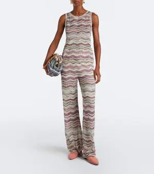 Missoni Wave Large Knitted Clutch