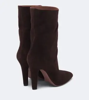 Paris Texas Suede Ankle Boots