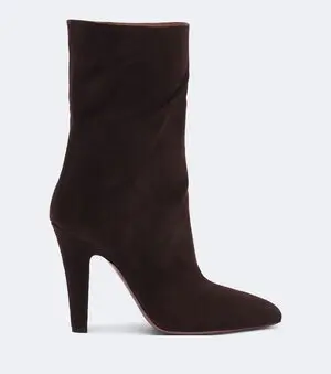 Paris Texas Suede Ankle Boots