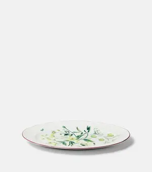 GINORI 1735 Florenza Duchessa Floral Porcelain Platter - White