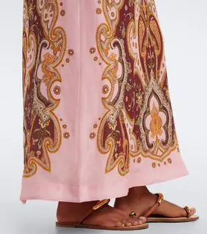 ALEMAIS One-shoulder Printed Maxi Dress - Multicoloured