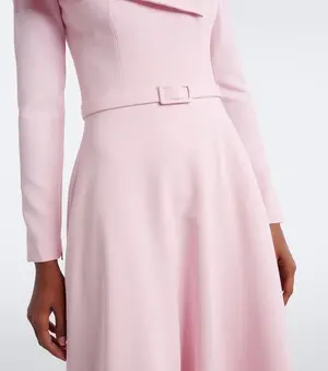 Safiyaa Odelle Asymmetrical Midi Dress