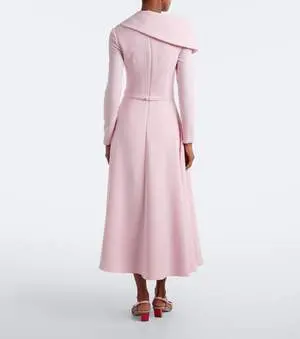 Safiyaa Odelle Asymmetrical Midi Dress