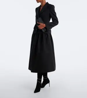 Rene Caovilla Embellished Suede Knee-high Boots