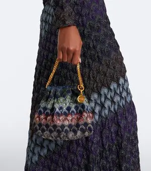 Missoni Mini Lamé Top-handle Bag