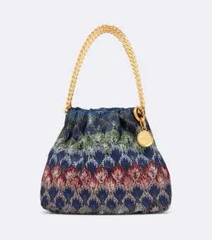 Missoni Mini Lamé Top-handle Bag - Blue