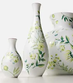 GINORI 1735 Florenza Floral Porcelain Vase