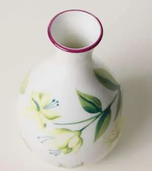 GINORI 1735 Florenza Floral Porcelain Vase
