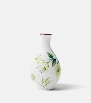 GINORI 1735 Florenza Floral Porcelain Vase - Multicoloured
