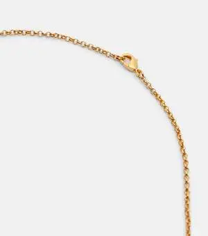 Khaite Keefe 18kt -plated Pendant Necklace - Gold