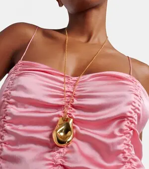 Khaite Keefe 18kt -plated Pendant Necklace - Gold