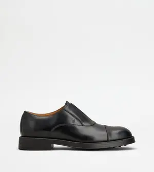 TOD'S Lace-ups In Leather - Black