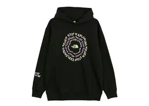 The North Face Nse Graphic Circle Logo Pullover Hoodie - Black