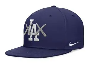 KAWS Nike Los Angeles Dodgers Flat Brim Cap - Game Royal