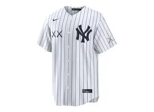 KAWS Nike Mlb Stadium New York Yankees Jersey - White/blue