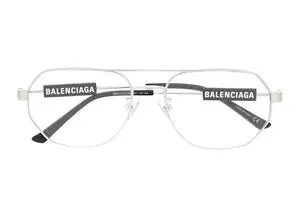 Balenciaga Logo Pilot Optical Frames