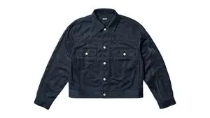 PALACE Mesh Trucker Jacket - Navy Blue