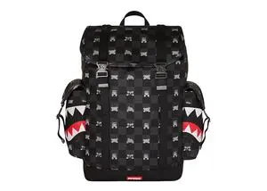 SPRAYGROUND Shark Mob Hideout Monte Carlo Backpack - Multicolor