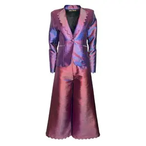 LAURA CITRON Blue / Purple Shelbie Suit