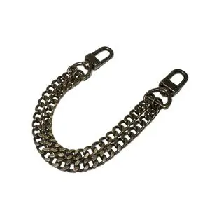 Rachel Nathan Belt Loop Chain Smoky - Black