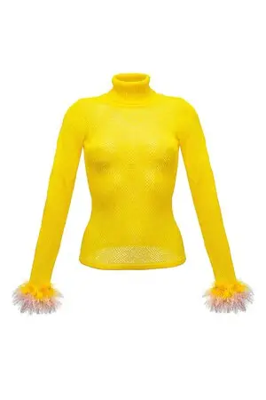 ANDREEVA Knit Turtleneck With Handmade Details