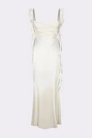 NANA JACQUELINE Caroline Dress - White