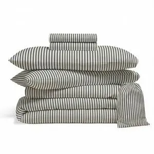 ITALIC Luxe Australian Sateen Bedding Bundle Ecru & Sage