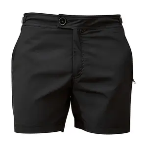 VAYLA Classic Plain Swim Shorts - Black