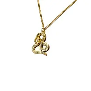 Rachel Nathan Uncoiled Necklace - Gold