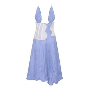 MAISON LOUIS The Ellie Dress - Blue