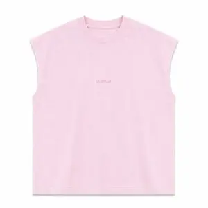 MYSIMPLICATED Oversized Sleeveless Tee - Pink